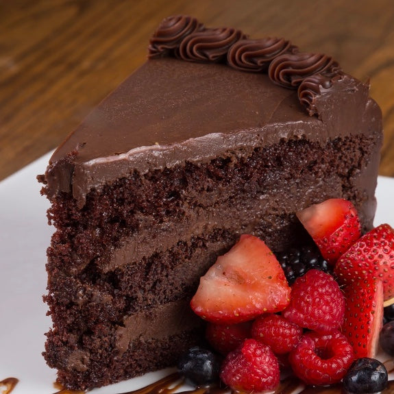 Chocolate Fudge Cake Slice - Order Online - Local Delivery Houston ...